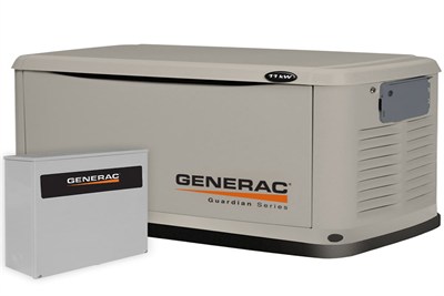Generac Guardian 11kW Standby Generator System (200A Service Disconnect ...