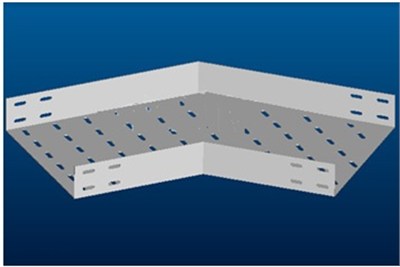 Covered Bend 45 Degree Cable Tray Manufacturer in Pune, Covered Bend 45 ...